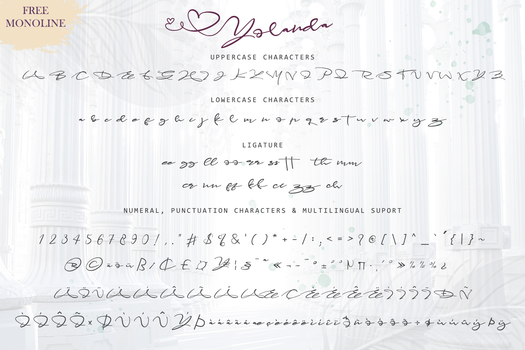 Yolanda Love Script, Fonts | GraphicRiver